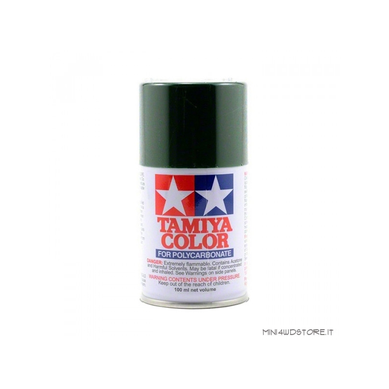 Tamiya PS-22 Racing Green Colore Spray Policarbonato 100 ml