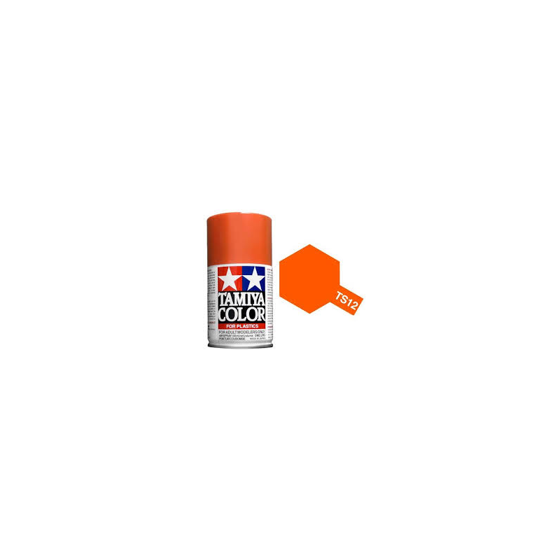 Tamiya TS-12 Orange Colore Spray per Plastica 100 ml