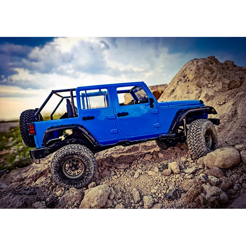 RC4WD Cross Country Off-Road RTR W/ 1/10 Black Rock 4Door RC4WD