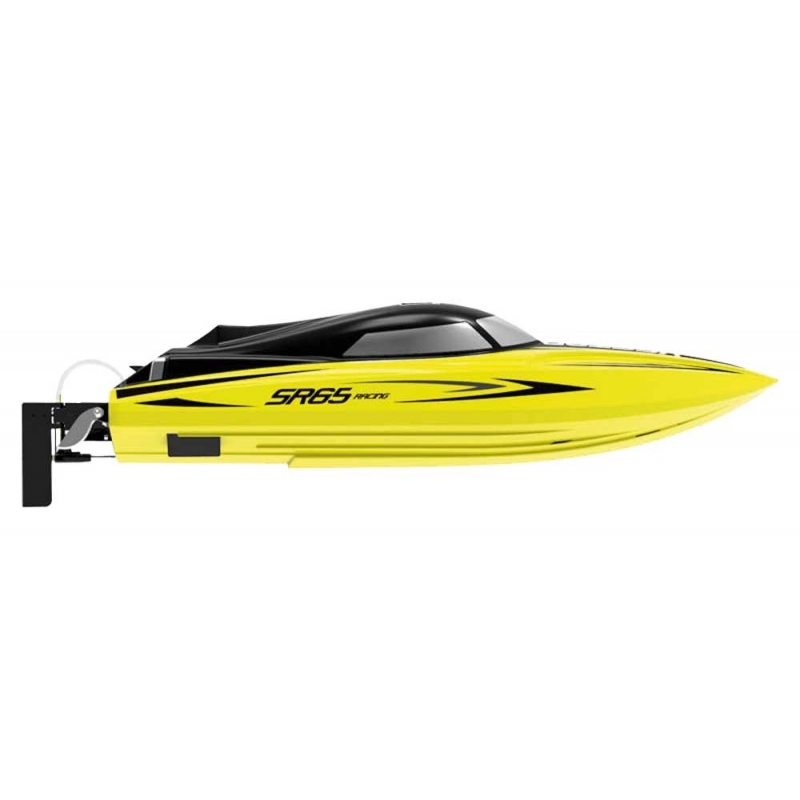 MOTOSCAFO Vector SR65 Brushed RTR Racing Boat Giallo